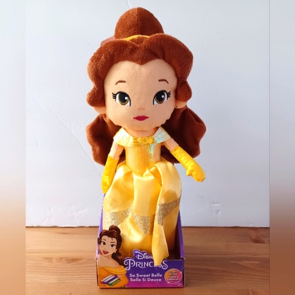 Disney | Toys | Disney Princess Bell Plush From Beauty And The Beast ...